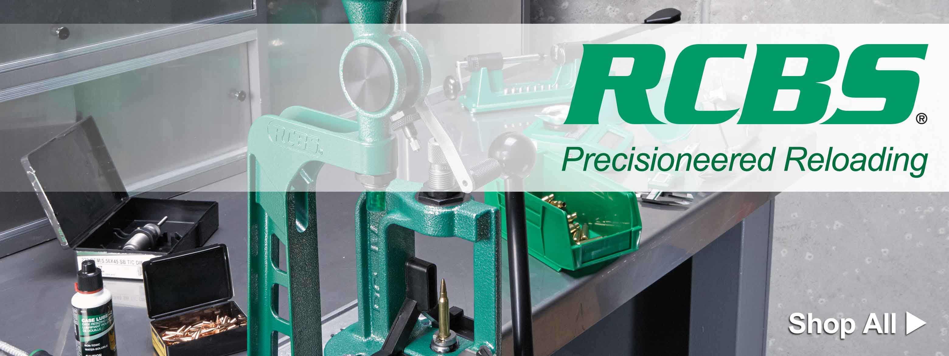 RCBS | Powder Measures Scales & Tools | Reloading Presses -MidwayUSA